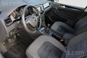 Melns Volkswagen Golf Sportsvan 2014 Tukums, ar dzinēja tilpumu 2.00 L un nobraukumu 233 tūkst. km par 9490 €, foto 9 vietnē AUTOMOTO.COM.LV