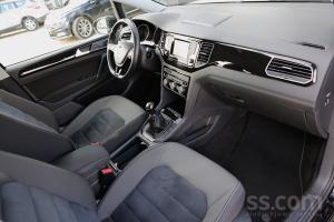 Melns Volkswagen Golf Sportsvan 2014 Tukums, ar dzinēja tilpumu 2.00 L un nobraukumu 233 tūkst. km par 9490 €, foto 11 vietnē AUTOMOTO.COM.LV