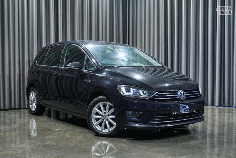 Melns Volkswagen Golf Sportsvan 2015 Marijampole, ar dzinēja tilpumu 1.60 L un nobraukumu 293 tūkst. km par 8450 €, foto 1 vietnē AUTOMOTO.COM.LV