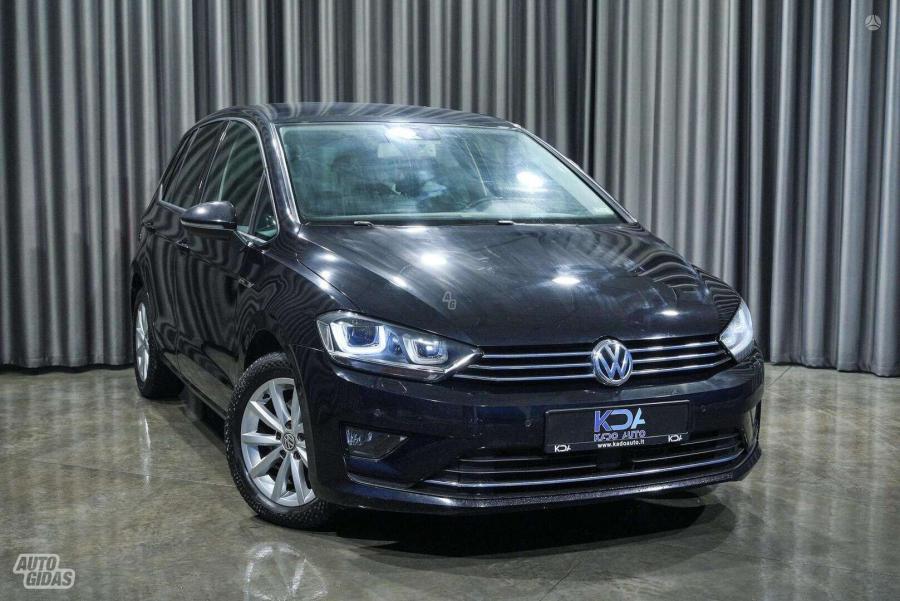 Black Volkswagen Golf Sportsvan 2015 in Marijampole, with an engine capacity of 1.60 L and mileage of 293 thousand km for 8450 €, photo 3 on AUTOMOTO.COM.LV