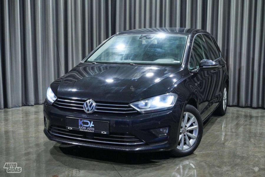 Black Volkswagen Golf Sportsvan 2015 in Marijampole, with an engine capacity of 1.60 L and mileage of 293 thousand km for 8450 €, photo 5 on AUTOMOTO.COM.LV