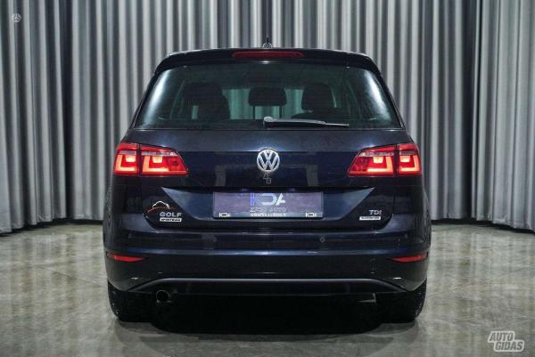 Black Volkswagen Golf Sportsvan 2015 in Marijampole, with an engine capacity of 1.60 L and mileage of 293 thousand km for 8450 €, photo 10 on AUTOMOTO.COM.LV