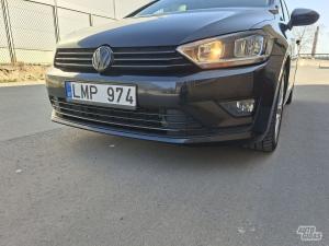 Black Volkswagen Golf Sportsvan 2015 in Klaipeda, with an engine capacity of 1.60 L and mileage of 238 thousand km for 7999 €, photo 6 on AUTOMOTO.COM.LV