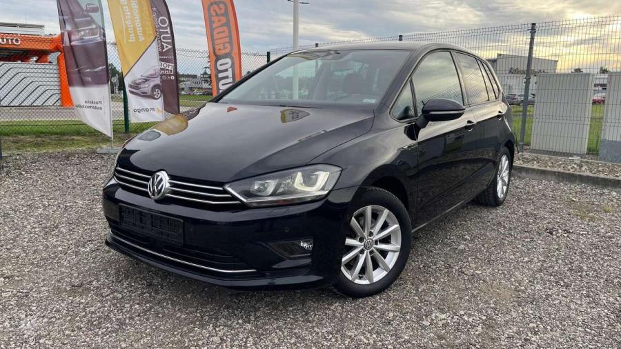 Melns Volkswagen Golf Sportsvan 2015 Marijampole, ar dzinēja tilpumu 1.60 L un nobraukumu 293 tūkst. km par 6990 €, foto 1 vietnē AUTOMOTO.COM.LV