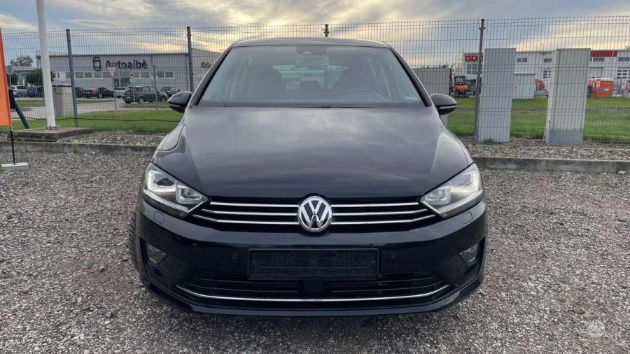 Melns Volkswagen Golf Sportsvan 2015 Marijampole, ar dzinēja tilpumu 1.60 L un nobraukumu 293 tūkst. km par 6990 €, foto 13 vietnē AUTOMOTO.COM.LV