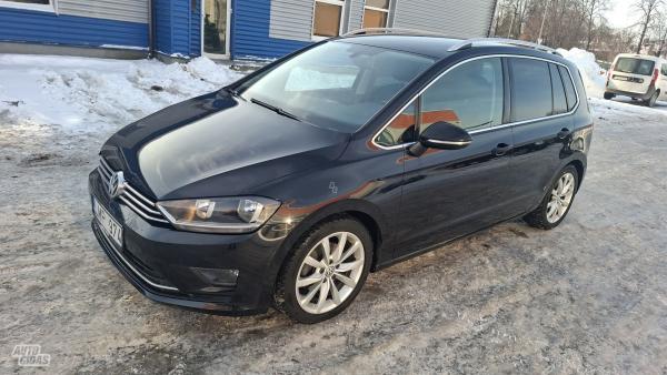 Melns Volkswagen Golf Sportsvan 2016 Klaipėda, ar dzinēja tilpumu 1.60 L un nobraukumu 223 tūkst. km par 7900 €, foto 1 vietnē AUTOMOTO.COM.LV