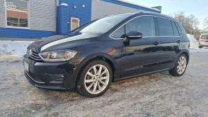 Black Volkswagen Golf Sportsvan 2016 in Klaipeda, with an engine capacity of 1.60 L and mileage of 223 thousand km for 7900 €, photo 3 on AUTOMOTO.COM.LV