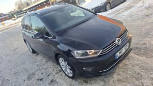 Black Volkswagen Golf Sportsvan 2016 in Klaipeda, with an engine capacity of 1.60 L and mileage of 223 thousand km for 7900 €, photo 4 on AUTOMOTO.COM.LV