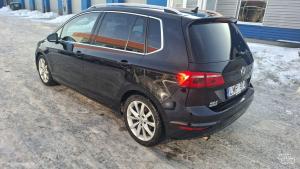 Black Volkswagen Golf Sportsvan 2016 in Klaipeda, with an engine capacity of 1.60 L and mileage of 223 thousand km for 7900 €, photo 7 on AUTOMOTO.COM.LV