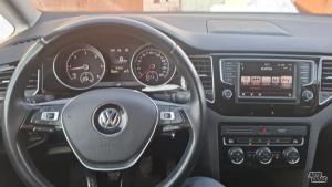 Black Volkswagen Golf Sportsvan 2016 in Klaipeda, with an engine capacity of 1.60 L and mileage of 223 thousand km for 7900 €, photo 14 on AUTOMOTO.COM.LV