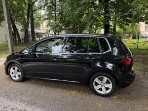 Melns Volkswagen Golf Sportsvan 2017 Kauņa, ar dzinēja tilpumu 1.60 L un nobraukumu 135 tūkst. km par 9000 €, foto 4 vietnē AUTOMOTO.COM.LV
