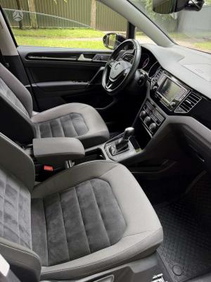 Melns Volkswagen Golf Sportsvan 2017 Kauņa, ar dzinēja tilpumu 1.60 L un nobraukumu 135 tūkst. km par 9000 €, foto 15 vietnē AUTOMOTO.COM.LV
