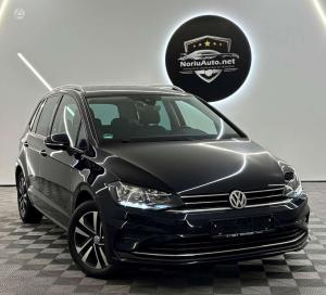 Black Volkswagen Golf Sportsvan 2019 in Marijampole, with an engine capacity of 1.60 L and mileage of 195 thousand km for 11999 €, photo  on AUTOMOTO.COM.LV