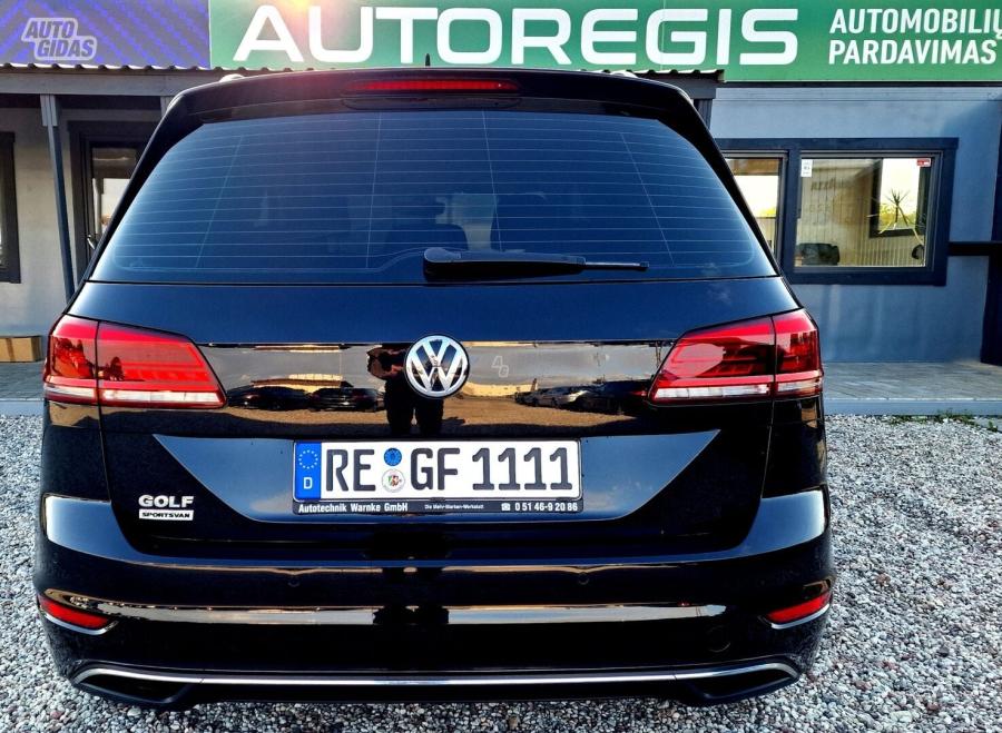 Black Volkswagen Golf Sportsvan 2019 in Kretinga, with an engine capacity of 1.50 L and mileage of 118 thousand km for 14250 €, photo 14 on AUTOMOTO.COM.LV