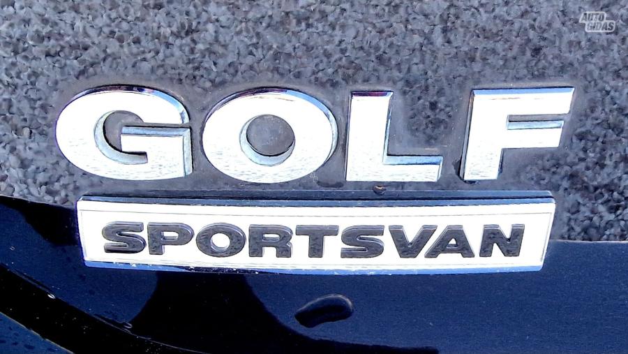 Black Volkswagen Golf Sportsvan 2019 in Kretinga, with an engine capacity of 1.50 L and mileage of 118 thousand km for 14250 €, photo 16 on AUTOMOTO.COM.LV