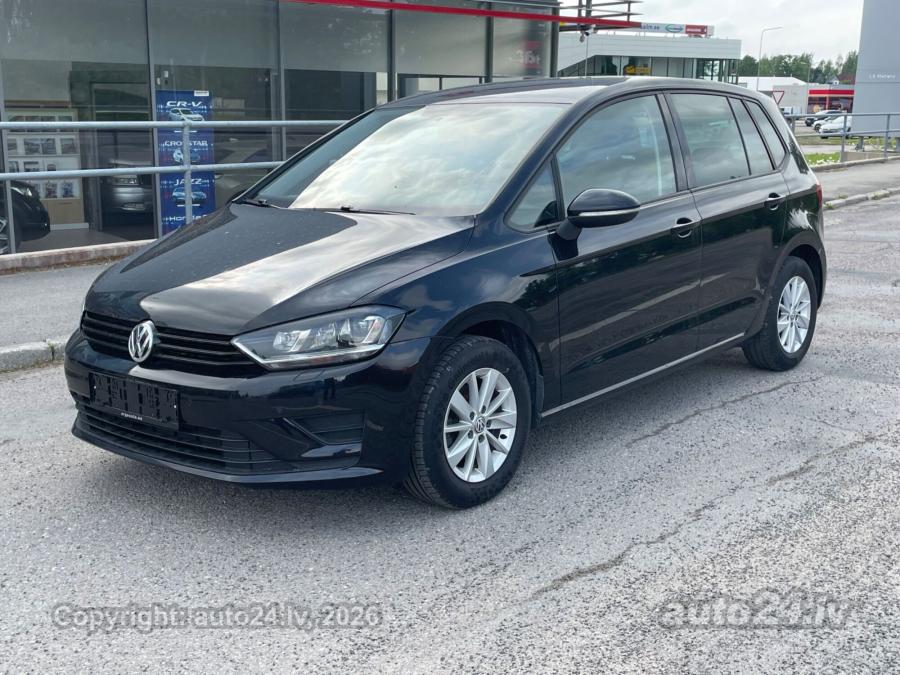 Melns Volkswagen Golf Sportsvan 2017 Viljandi, ar dzinēja tilpumu 1.20 L un nobraukumu 140 tūkst. km par 8780 €, foto 1 vietnē AUTOMOTO.COM.LV