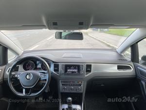 Black Volkswagen Golf Sportsvan 2017 in Viljandi, with an engine capacity of 1.20 L and mileage of 140 thousand km for 7980 €, photo 9 on AUTOMOTO.COM.LV