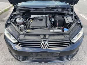 Black Volkswagen Golf Sportsvan 2017 in Viljandi, with an engine capacity of 1.20 L and mileage of 140 thousand km for 7980 €, photo 14 on AUTOMOTO.COM.LV