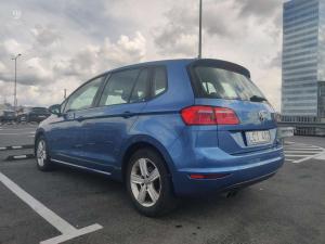 Blue Volkswagen Golf Sportsvan 2014 in Vilnius, with an engine capacity of 1.40 L and mileage of 130 thousand km for 8500 €, photo 5 on AUTOMOTO.COM.LV