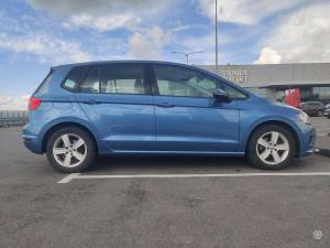 Blue Volkswagen Golf Sportsvan 2014 in Vilnius, with an engine capacity of 1.40 L and mileage of 130 thousand km for 8500 €, photo 8 on AUTOMOTO.COM.LV