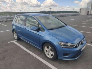 Blue Volkswagen Golf Sportsvan 2014 in Vilnius, with an engine capacity of 1.40 L and mileage of 130 thousand km for 8500 €, photo 9 on AUTOMOTO.COM.LV