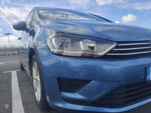 Blue Volkswagen Golf Sportsvan 2014 in Vilnius, with an engine capacity of 1.40 L and mileage of 130 thousand km for 8500 €, photo 11 on AUTOMOTO.COM.LV