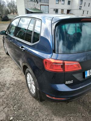 Blue Volkswagen Golf Sportsvan 2015 in Tallinn, with an engine capacity of 1.40 L and mileage of 144 thousand km for 8500 €, photo 4 on AUTOMOTO.COM.LV
