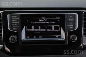 Zils Volkswagen Golf Sportsvan 2015 Tukums, ar dzinēja tilpumu 2.00 L un nobraukumu 283 tūkst. km par 8700 €, foto 13 vietnē AUTOMOTO.COM.LV