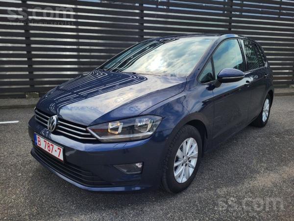 Blue Volkswagen Golf Sportsvan 2015 in Riga, with an engine capacity of 1.40 L and mileage of 0 thousand km for 7950 €, photo 7 on AUTOMOTO.COM.LV