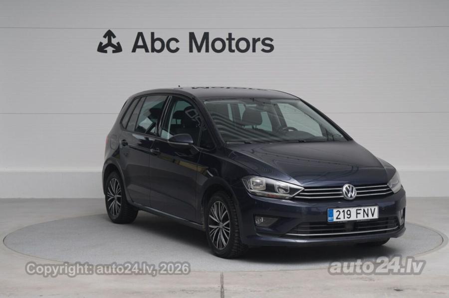 Zils Volkswagen Golf Sportsvan 2016 Tallina, ar dzinēja tilpumu 1.60 L un nobraukumu 216 tūkst. km par 8790 €, foto 3 vietnē AUTOMOTO.COM.LV