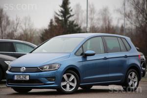Zils Volkswagen Golf Sportsvan 2016 Tukums, ar dzinēja tilpumu 1.60 L un nobraukumu 219 tūkst. km par 9990 €, foto  vietnē AUTOMOTO.COM.LV