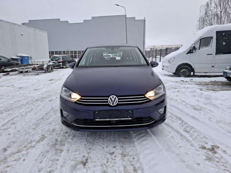 Zils Volkswagen Golf Sportsvan 2017 Rokiškis, ar dzinēja tilpumu 1.40 L un nobraukumu 122 tūkst. km par 7900 €, foto 1 vietnē AUTOMOTO.COM.LV