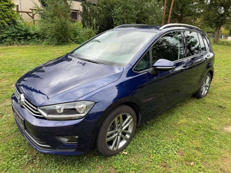Zils Volkswagen Golf Sportsvan 2017 Marijampole, ar dzinēja tilpumu 1.40 L un nobraukumu 199 tūkst. km par 9650 €, foto 20 vietnē AUTOMOTO.COM.LV