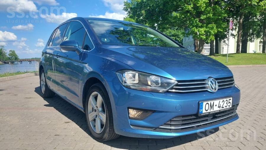 Zils Volkswagen Golf Sportsvan 2015 Alūksne, ar dzinēja tilpumu 1.40 L un nobraukumu 0 tūkst. km par 7400 €, foto 3 vietnē AUTOMOTO.COM.LV