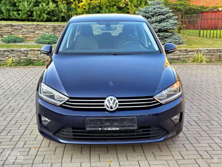 Zils Volkswagen Golf Sportsvan 2016 Viļņa, ar dzinēja tilpumu 1.20 L un nobraukumu 100 tūkst. km par 8399 €, foto 2 vietnē AUTOMOTO.COM.LV