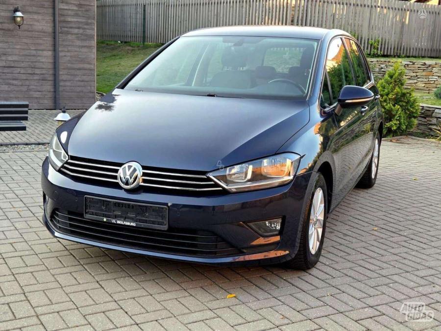 Zils Volkswagen Golf Sportsvan 2016 Viļņa, ar dzinēja tilpumu 1.20 L un nobraukumu 100 tūkst. km par 8399 €, foto 14 vietnē AUTOMOTO.COM.LV