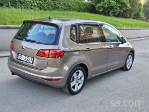 Brūns Volkswagen Golf Sportsvan 2014 Jēkabpils, ar dzinēja tilpumu 1.60 L un nobraukumu 206 tūkst. km par 8490 €, foto 5 vietnē AUTOMOTO.COM.LV