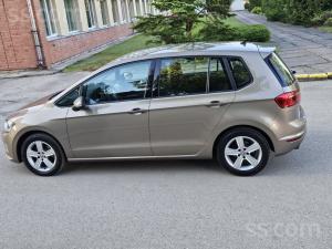 Brūns Volkswagen Golf Sportsvan 2014 Jēkabpils, ar dzinēja tilpumu 1.60 L un nobraukumu 206 tūkst. km par 8490 €, foto 9 vietnē AUTOMOTO.COM.LV