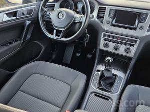 Brūns Volkswagen Golf Sportsvan 2014 Jēkabpils, ar dzinēja tilpumu 1.60 L un nobraukumu 206 tūkst. km par 8490 €, foto 10 vietnē AUTOMOTO.COM.LV