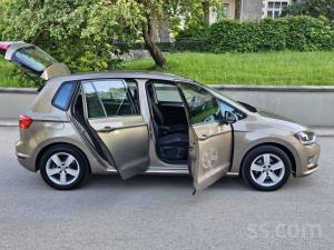 Brūns Volkswagen Golf Sportsvan 2014 Jēkabpils, ar dzinēja tilpumu 1.60 L un nobraukumu 206 tūkst. km par 8490 €, foto 11 vietnē AUTOMOTO.COM.LV