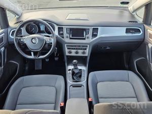 Brūns Volkswagen Golf Sportsvan 2014 Jēkabpils, ar dzinēja tilpumu 1.60 L un nobraukumu 206 tūkst. km par 8490 €, foto 16 vietnē AUTOMOTO.COM.LV