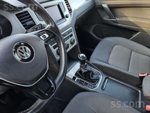Brūns Volkswagen Golf Sportsvan 2014 Jēkabpils, ar dzinēja tilpumu 1.60 L un nobraukumu 206 tūkst. km par 8490 €, foto 18 vietnē AUTOMOTO.COM.LV