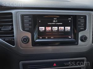 Brūns Volkswagen Golf Sportsvan 2014 Jēkabpils, ar dzinēja tilpumu 1.60 L un nobraukumu 206 tūkst. km par 8490 €, foto 19 vietnē AUTOMOTO.COM.LV