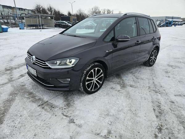 Brūns Volkswagen Golf Sportsvan 2015 Marijampole, ar dzinēja tilpumu 1.60 L un nobraukumu 93 tūkst. km par 10650 €, foto 2 vietnē AUTOMOTO.COM.LV