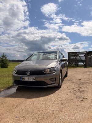 Brown Volkswagen Golf Sportsvan 2016 in Ogre, with an engine capacity of 1.60 L and mileage of 187 thousand km for 8000 €, photo  on AUTOMOTO.COM.LV