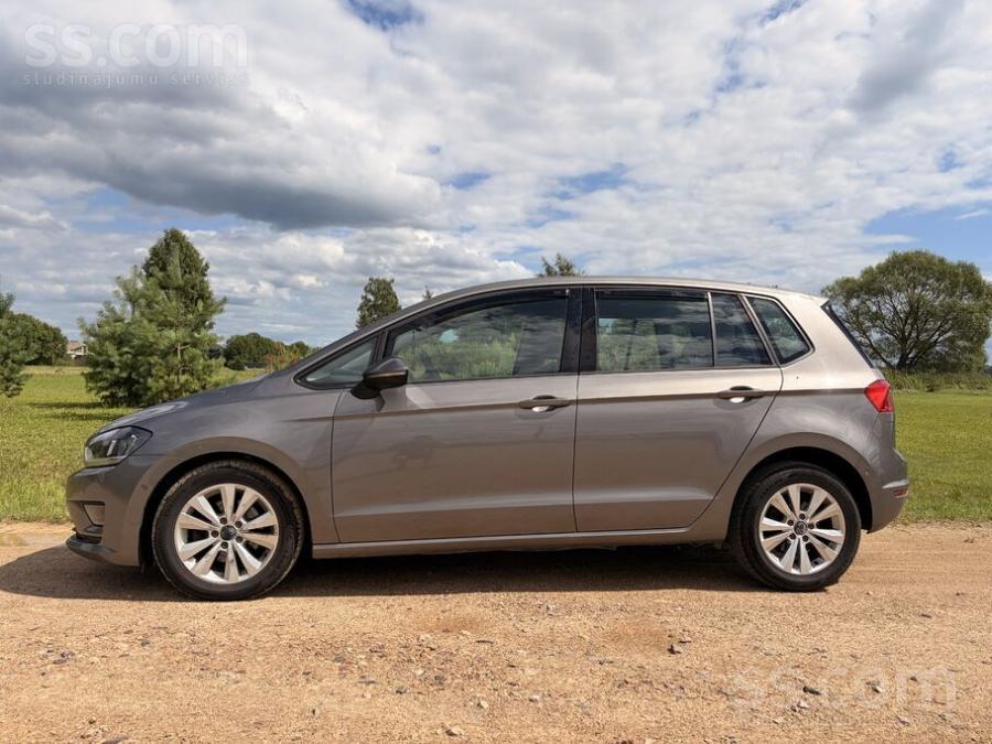 Brown Volkswagen Golf Sportsvan 2016 in Ogre, with an engine capacity of 1.60 L and mileage of 187 thousand km for 8000 €, photo 3 on AUTOMOTO.COM.LV