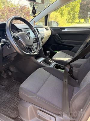 Brown Volkswagen Golf Sportsvan 2016 in Ogre, with an engine capacity of 1.60 L and mileage of 187 thousand km for 8000 €, photo 14 on AUTOMOTO.COM.LV