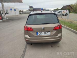 Brown Volkswagen Golf Sportsvan 2017 in Riga, with an engine capacity of 1.60 L and mileage of 215 thousand km for 10900 €, photo 7 on AUTOMOTO.COM.LV