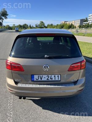 Brūns Volkswagen Golf Sportsvan 2015 Rīga, ar dzinēja tilpumu 1.40 L un nobraukumu 130 tūkst. km par 8190 €, foto 7 vietnē AUTOMOTO.COM.LV