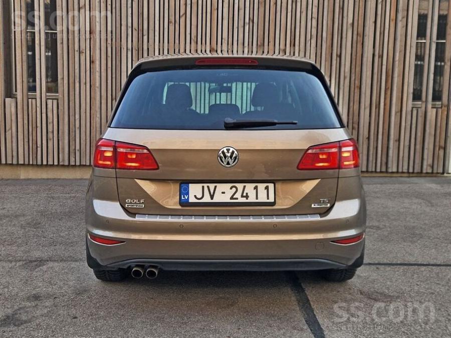 Brūns Volkswagen Golf Sportsvan 2015 Rīga, ar dzinēja tilpumu 1.40 L un nobraukumu 0 tūkst. km par 7890 €, foto 9 vietnē AUTOMOTO.COM.LV